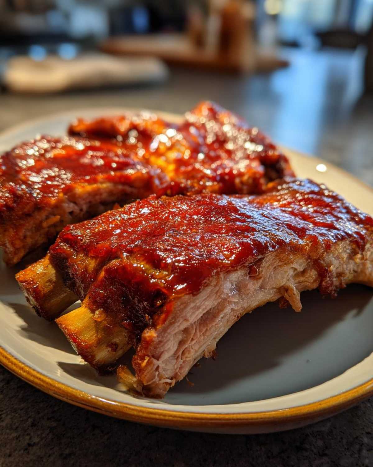 BBQ Baby Back Ribs in the Oven Will Shock You - The Cook Chic