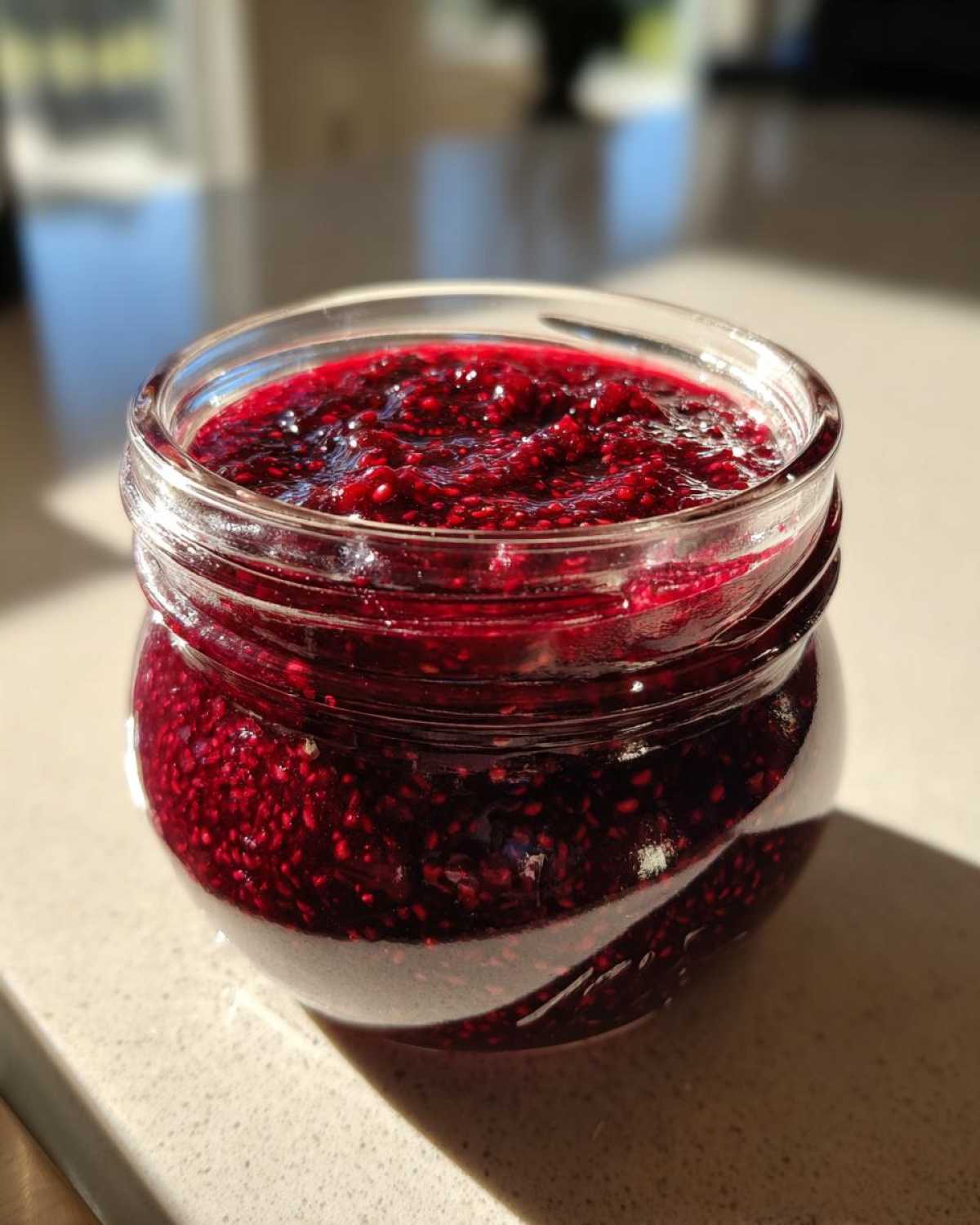 Secret Homemade Black Raspberry Jam in 15 Minutes - The Cook Chic