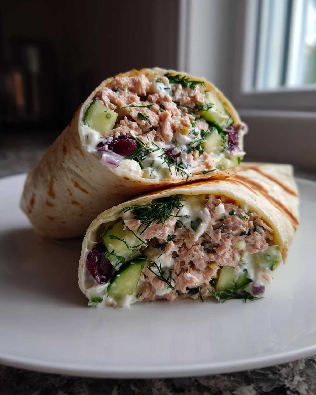 Amazing Greek Tuna Wrap: A 15-Minute Joy! - The Cook Chic